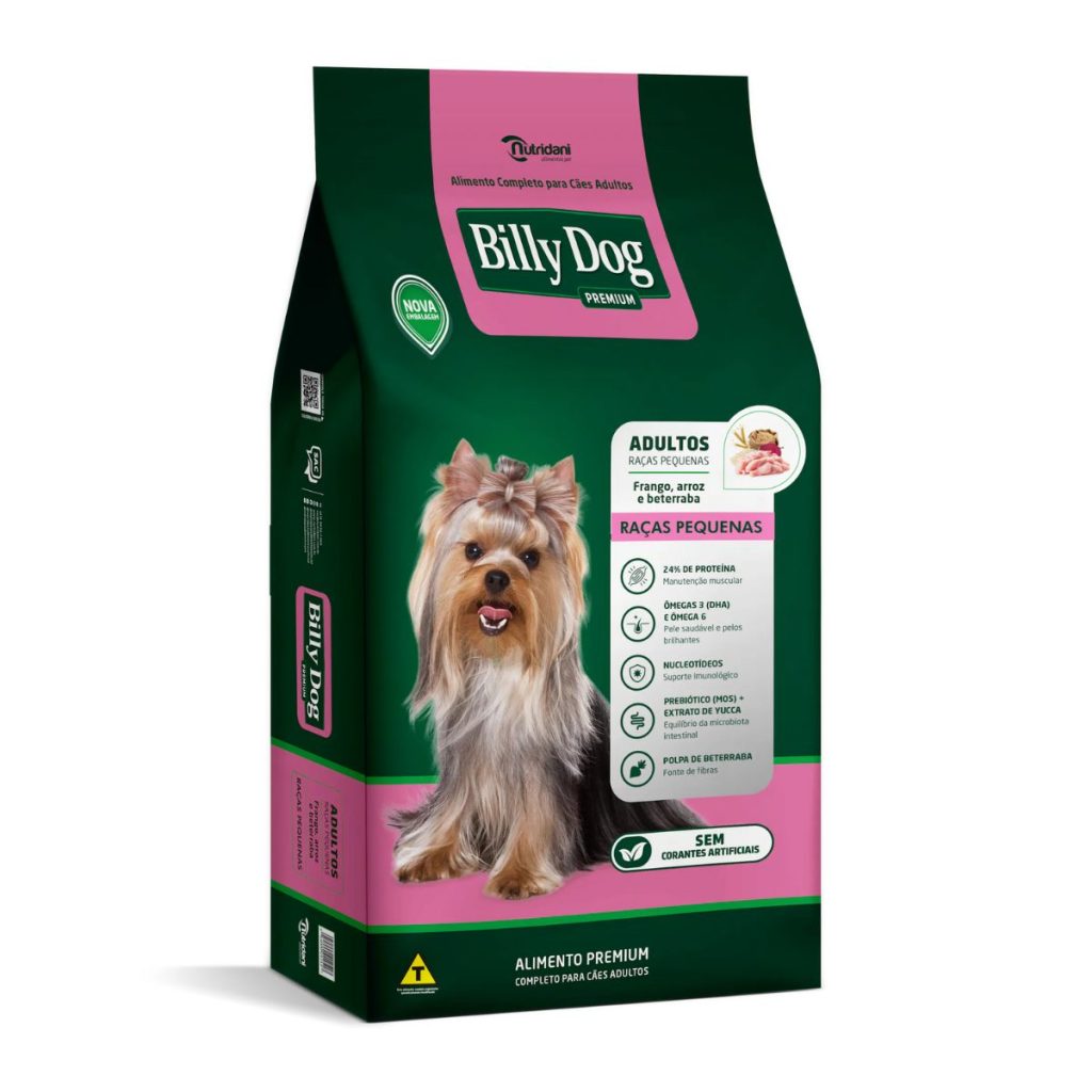 Ração Billy Dog Select Adultos - Nutridani - Pets On