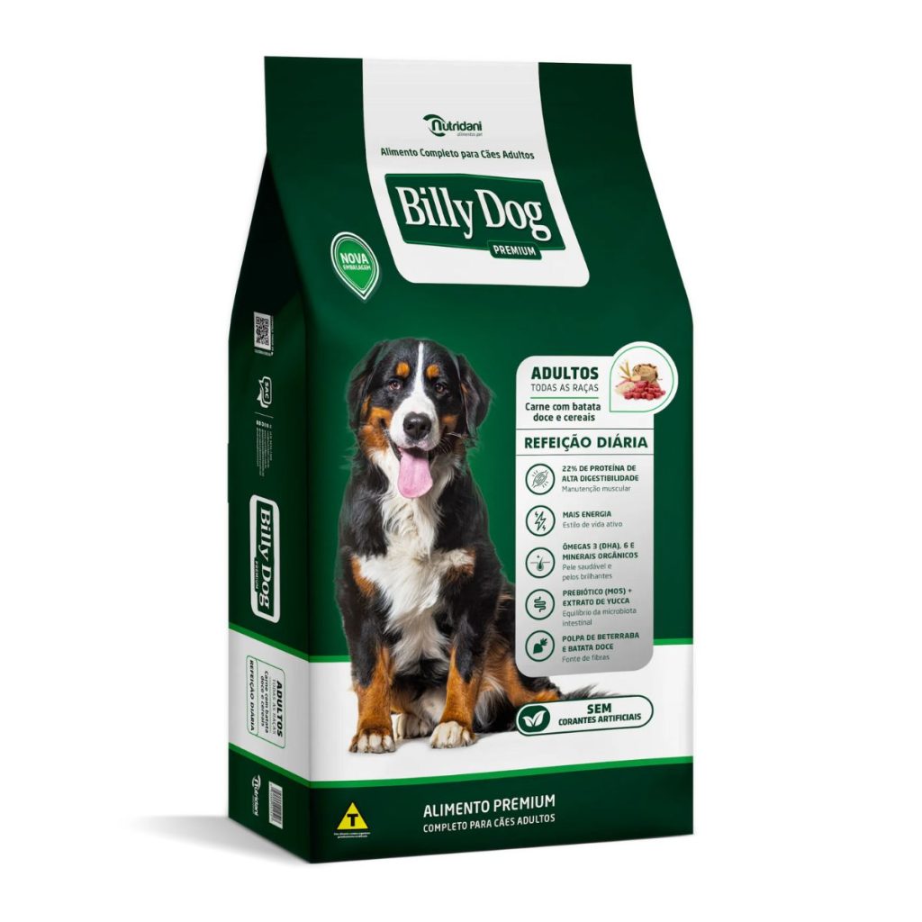 Ração Billy Dog Select Adultos - Nutridani - Pets On